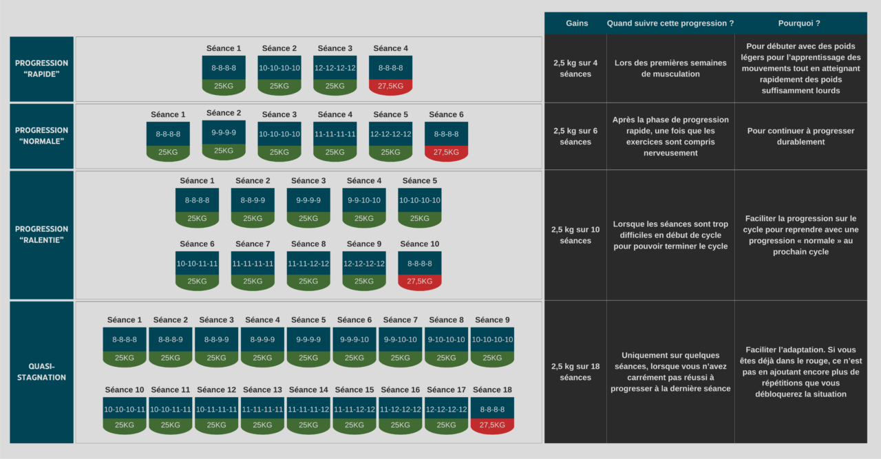 Planifier sa progression pour prendre du muscle sur le long terme